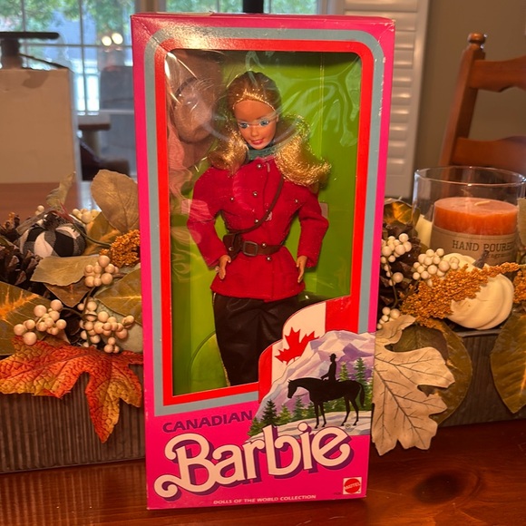 Mattel | Toys | Canadian Dolls Of The World Collection Barbie Doll 987 ...